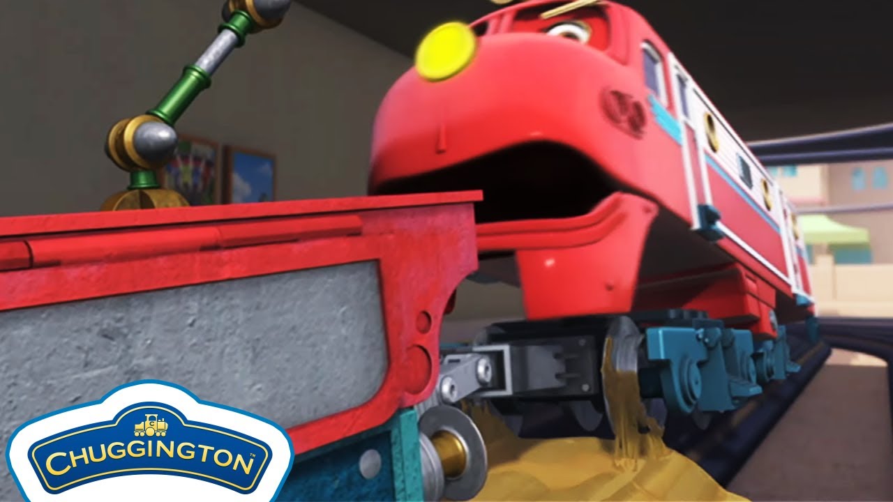STICKY SITUATION! Wilson gets STUCK to the track! | Chuggington | Free ...