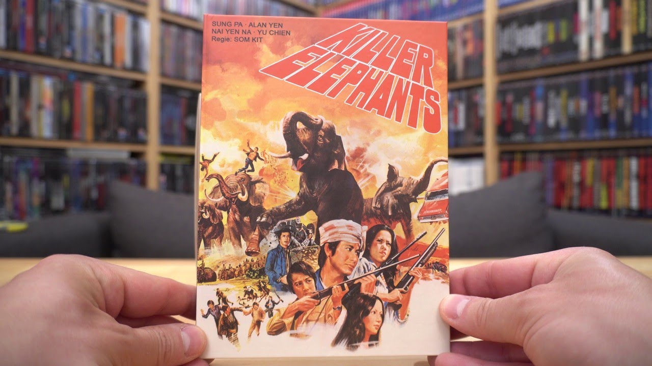 KILLER ELEPHANTS (DT DVD Mediabook Cover C) / Zockis Sammelsurium Nr ...