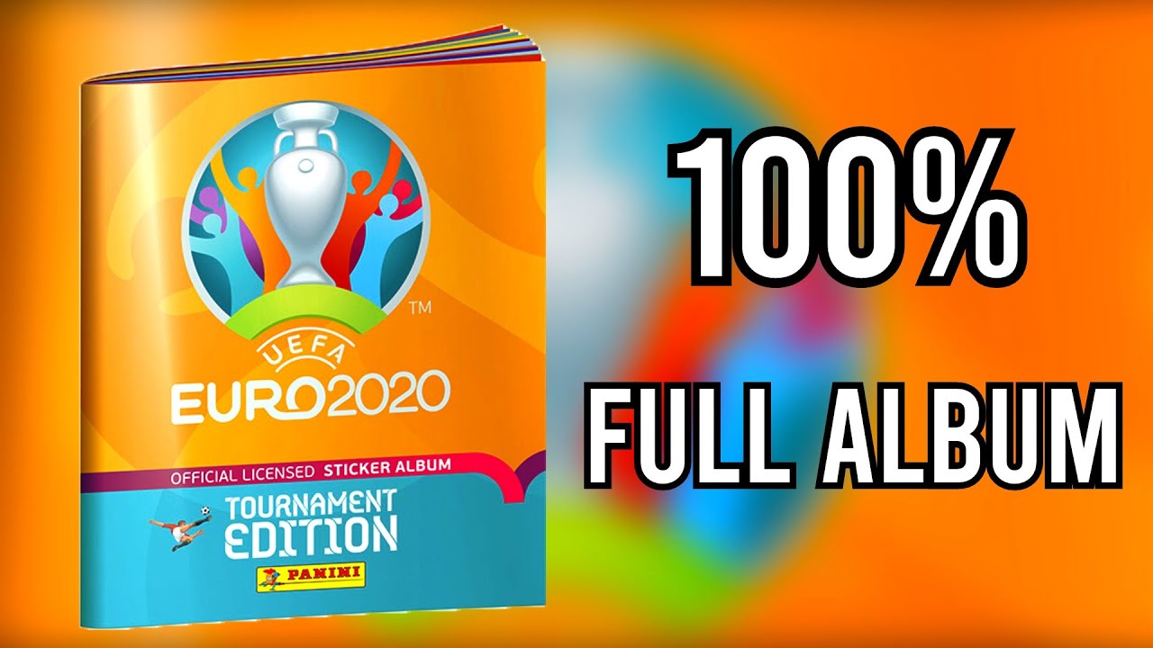 Panini Full Album Euro 2020 Tournament Orange Edition 100% - COMPLETE ...