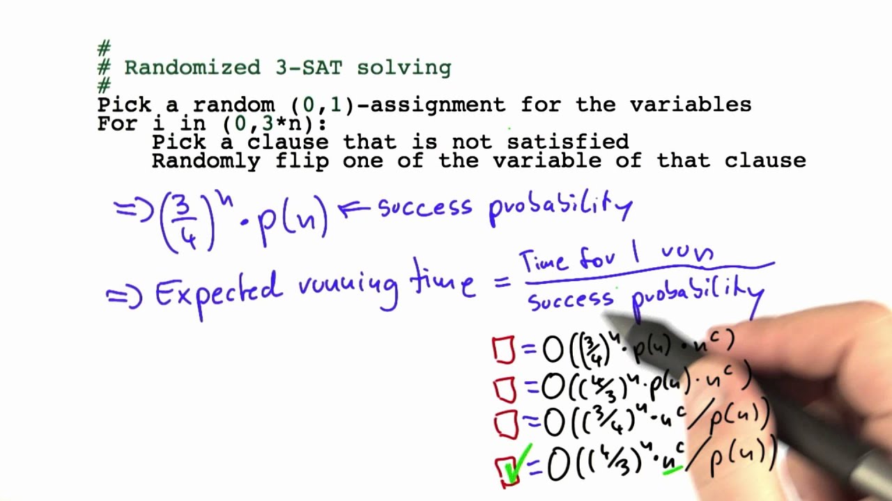 Expected Running Time Solution Intro To Theoretical Computer Science Expected Running Time Solution Intro To Theoretical Computer Science