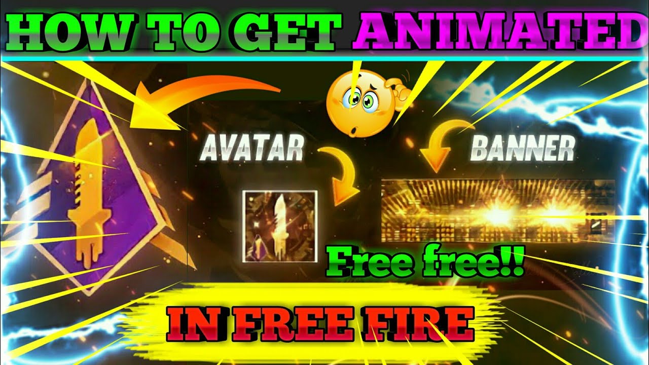 || HOW TO GET ANIMATED BANNER & AVTAR IN FREE FIRE || MR_SHORTS FF ...