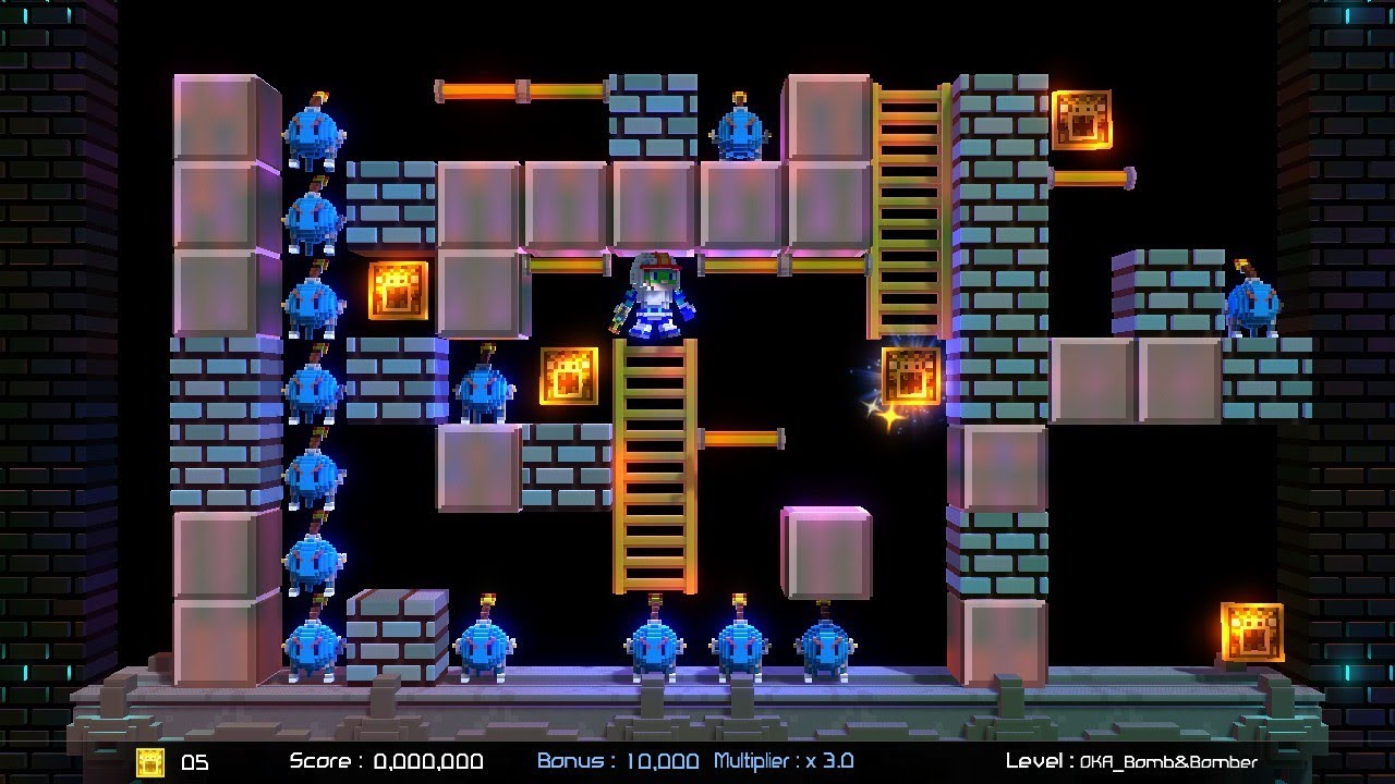 Lode Runner Legacy - OKA_Bomb&Bomber - YouTube