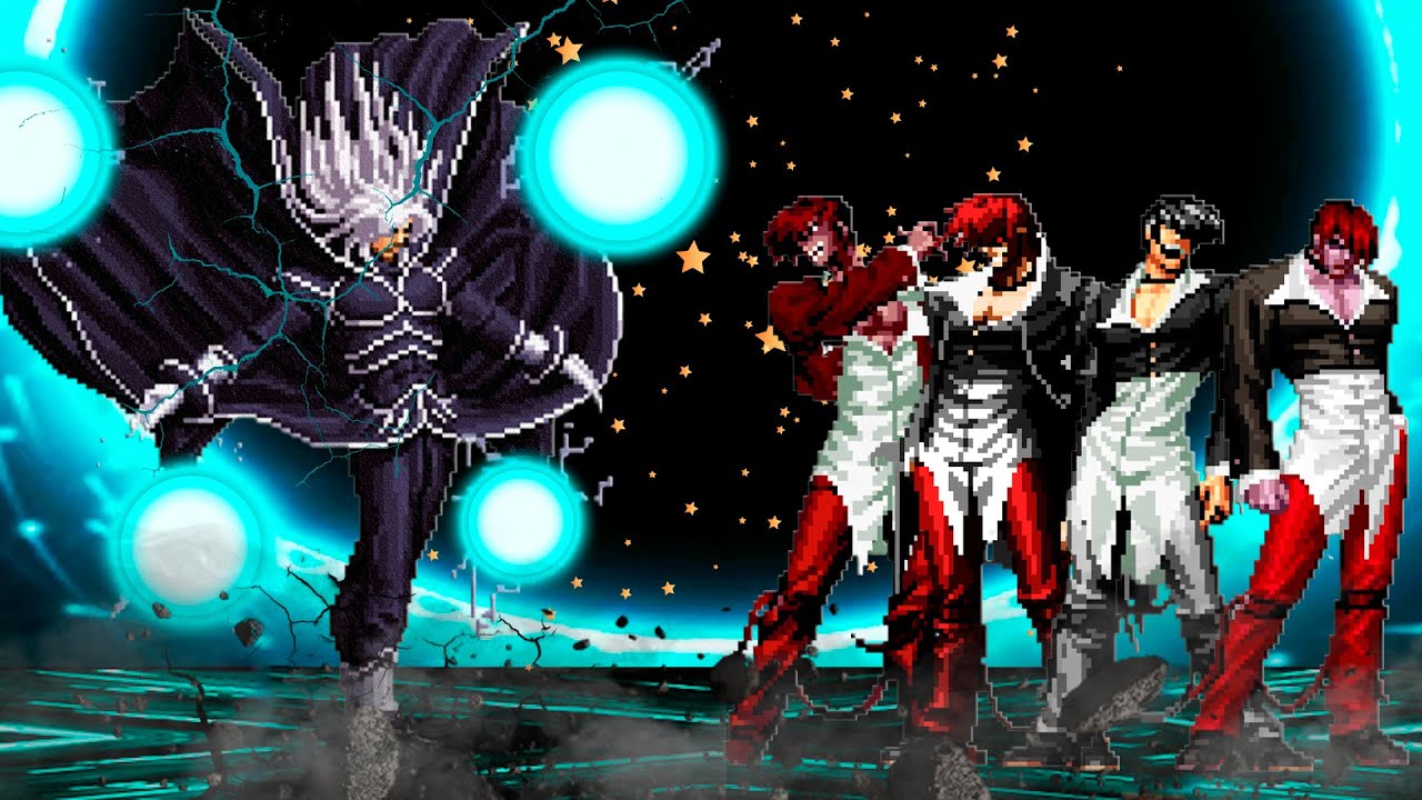 [KOF Mugen] Lords Igniz vs Orochi Iori Team - YouTube