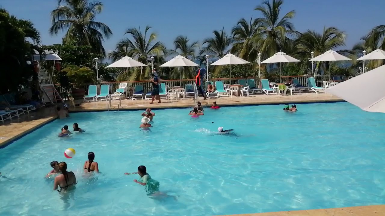 HOTEL DECAMERON GALEÓN SANTA MARTA - YouTube