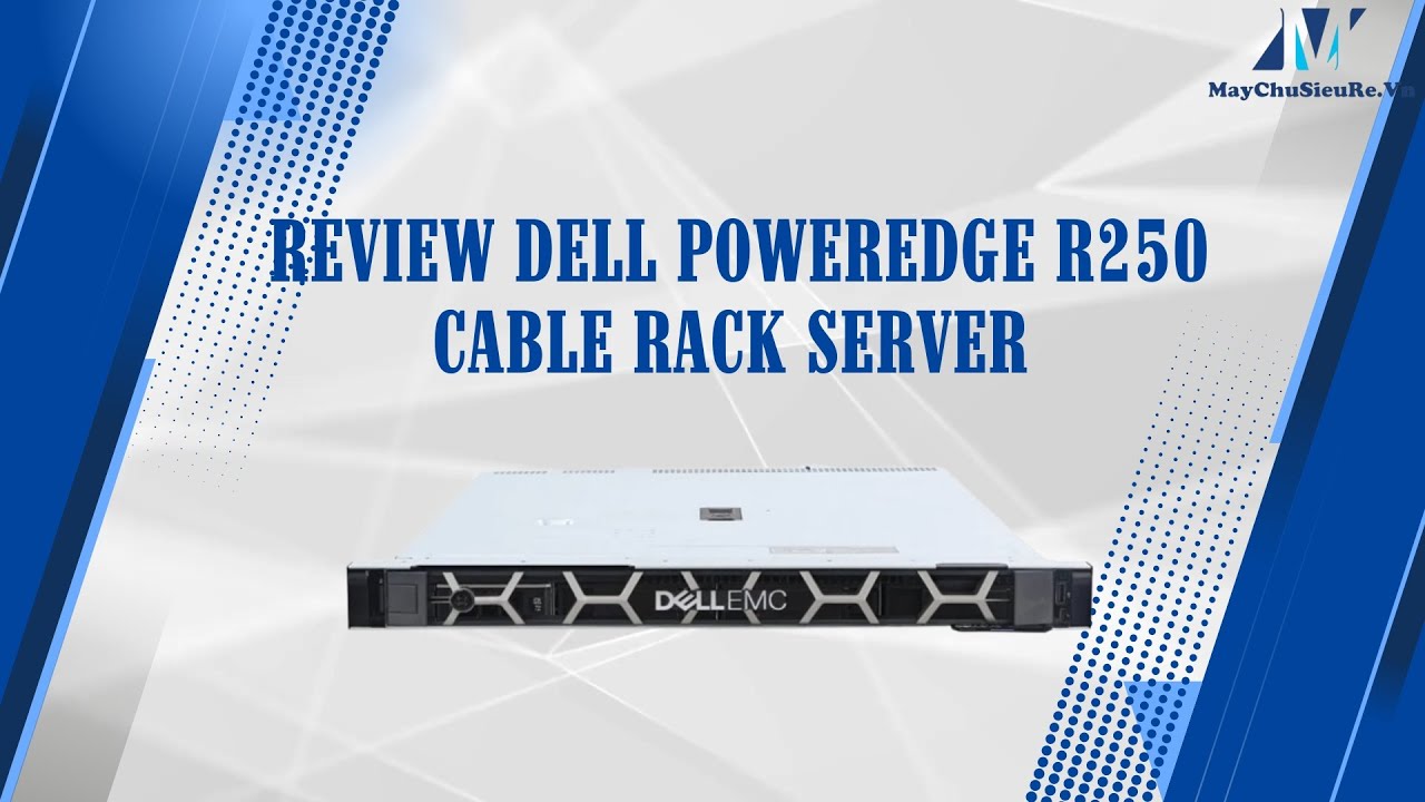 Server Dell PowerEdge R250 cable: Review - YouTube