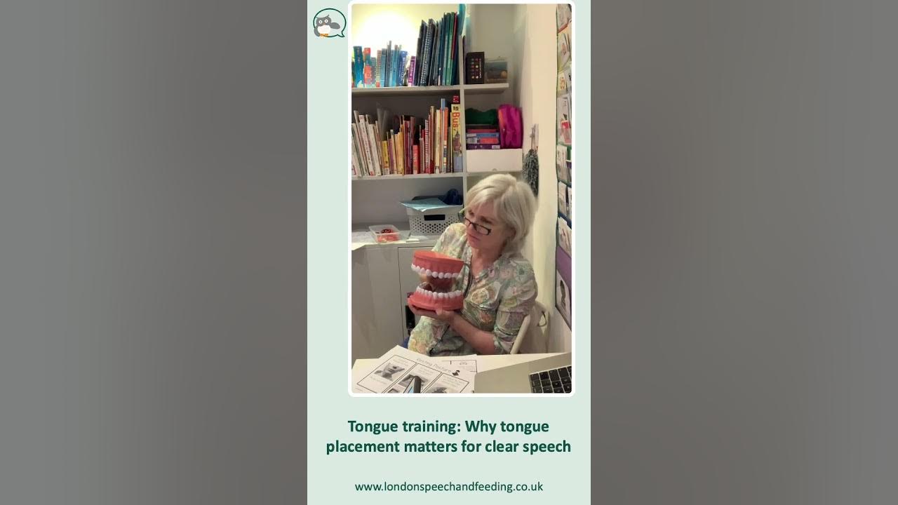 Tongue training: Why tongue placement matters for clear speech - YouTube