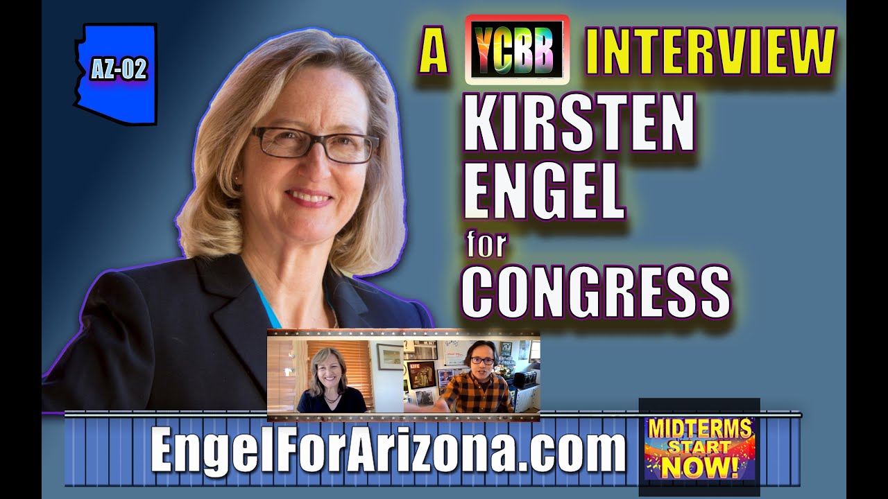 Kirsten Engel FOR CONGRESS - AZ-06 YCBB (YouCantBeatBlue) - YouTube