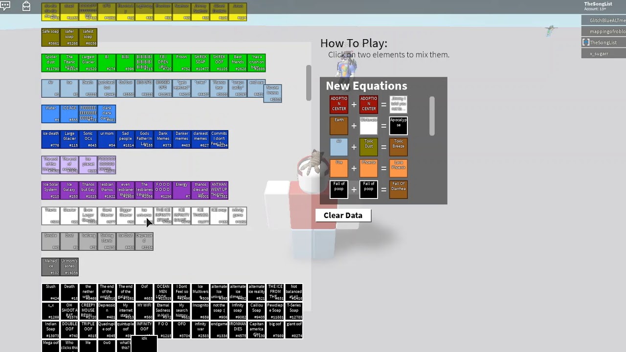 Roblox - Elemental Elements | Questionable Combinations - YouTube