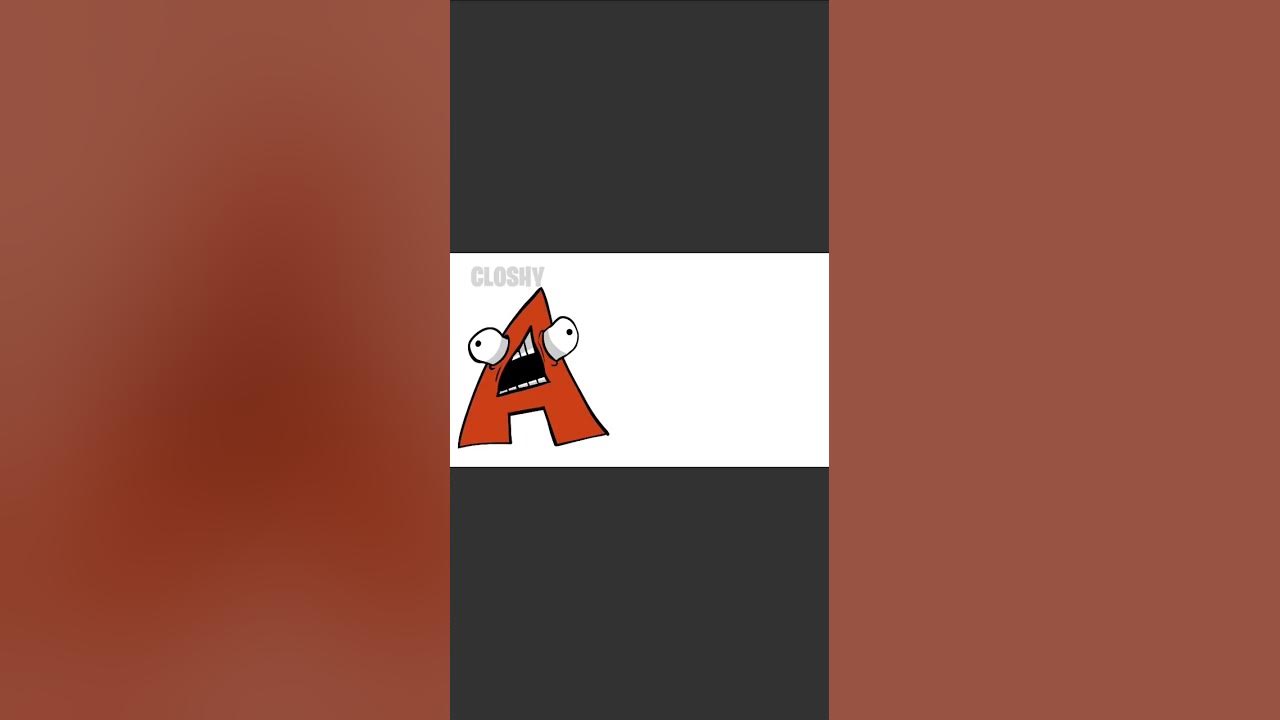 New Alphabet Lore Created By Closhy Youtube
