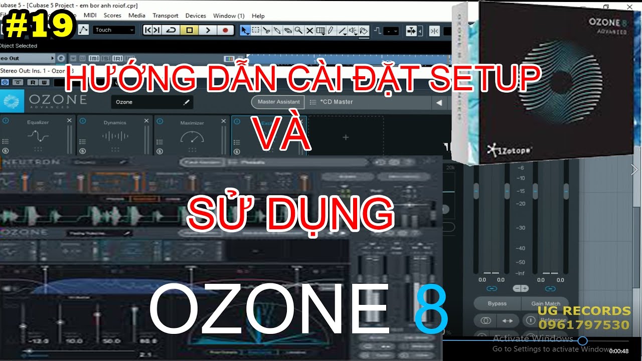 #19 HƯỚNG DẪN CÀI ĐẶT SETUP SỬ DỤNG OZONE 8 MASTERING ĐƠN GIẢN VÀ HIỆU ...
