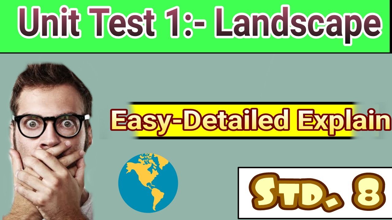 class 8 / English / landscape - YouTube
