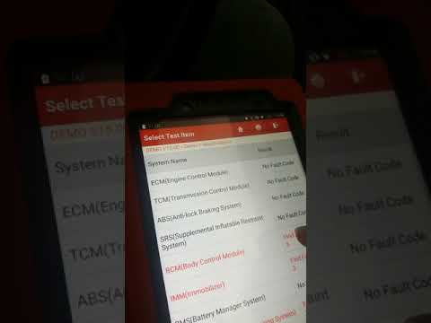 Toyota Prado battery replaced and reset Obd2 Launch