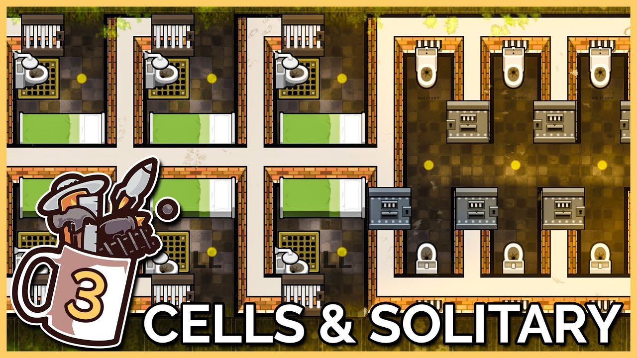 Small Cells for Small Time Criminals | Prison Architect #3 - YouTube
