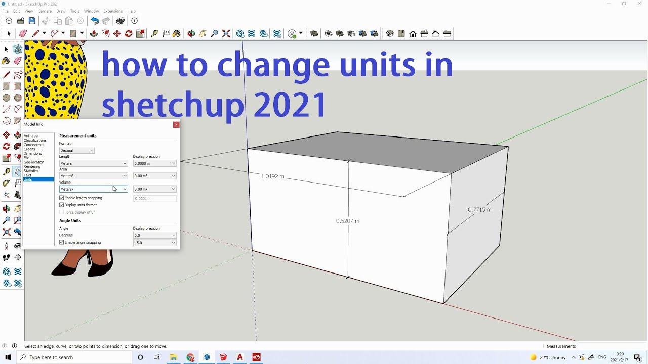 How To Change Units In SketchUp 2021 YouTube how-to-change-units-in-sketchup-2021-youtube