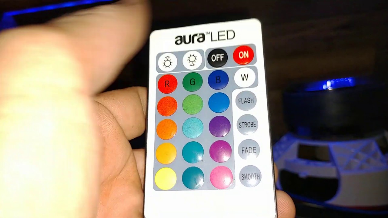 How I ran my rgb leds in by subwoofer box. - YouTube