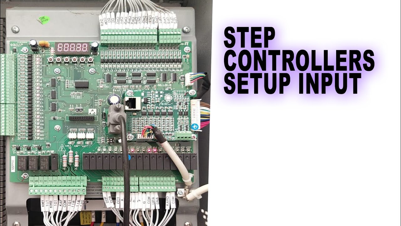 #ELEVATORCONTROLLERS Step Controller input selection and set up - YouTube