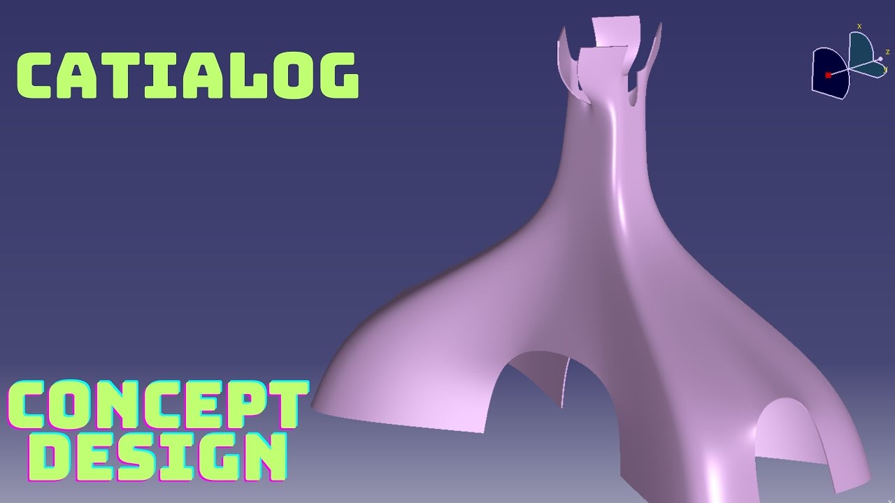 CONCEPT CHESS ROOK DESIGN - CATIA V5 - CATIALOG - YouTube