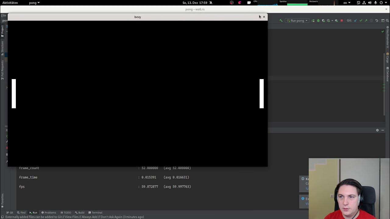 Pong clone in rust with the bevy game engine - Part 7: Walls - YouTube