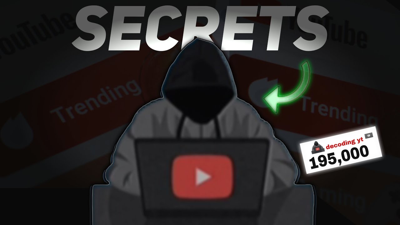 Decodingyt Groth Secret 😲 Beat The Youtube Algorithm Youtube 8877