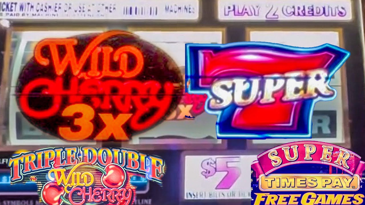 Classic Old School Triple Double Wild Cherry and 2X3X4X5 Super Times ...