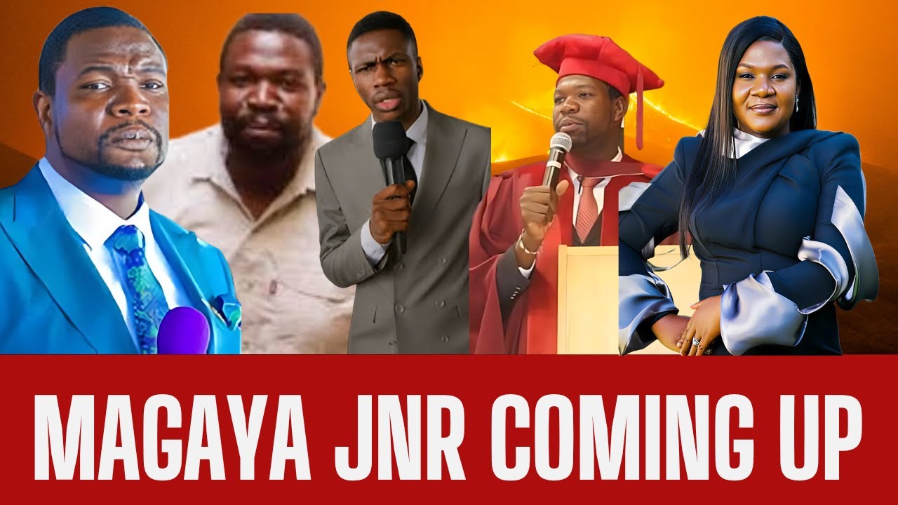 Walter Magaya Junior coming up, Watch how he represented his father ...