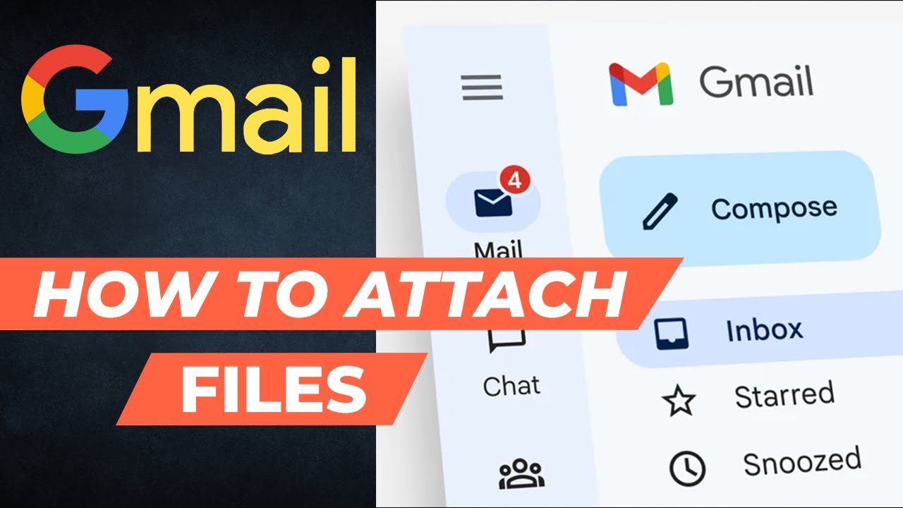 How to Attach Files in Gmail - YouTube