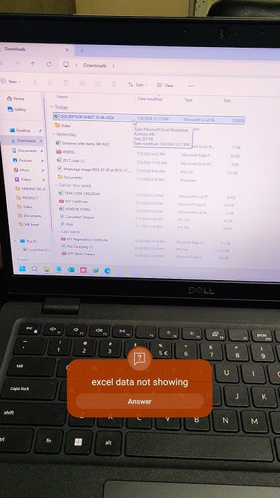 @#excel data not showing.#@ - YouTube
