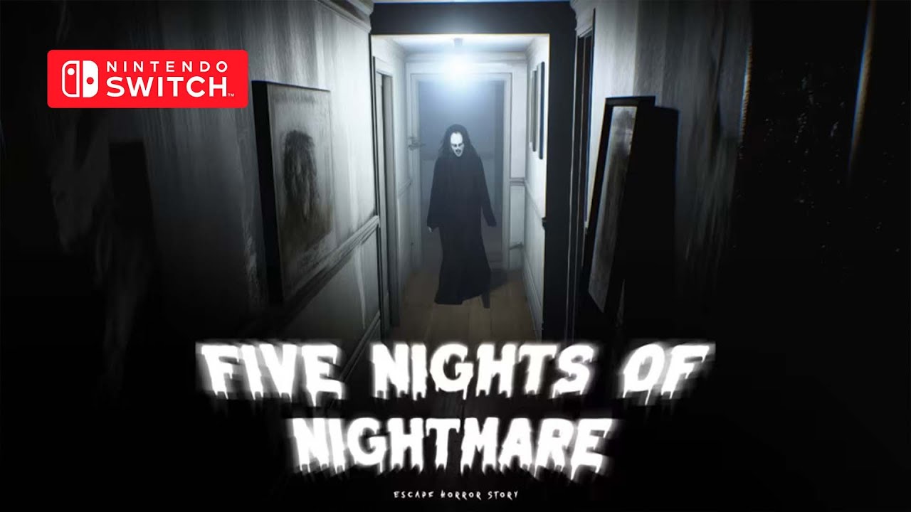 Five Nights of Nightmare: Escape Horror Story Gameplay Nintendo Switch ...