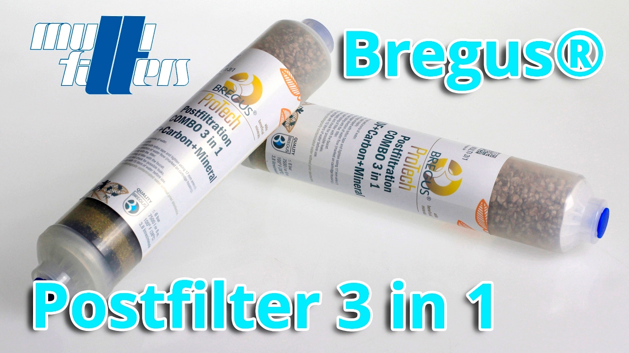 Картридж Bregus® ProTech Постфільтр 3 in 1 - YouTube