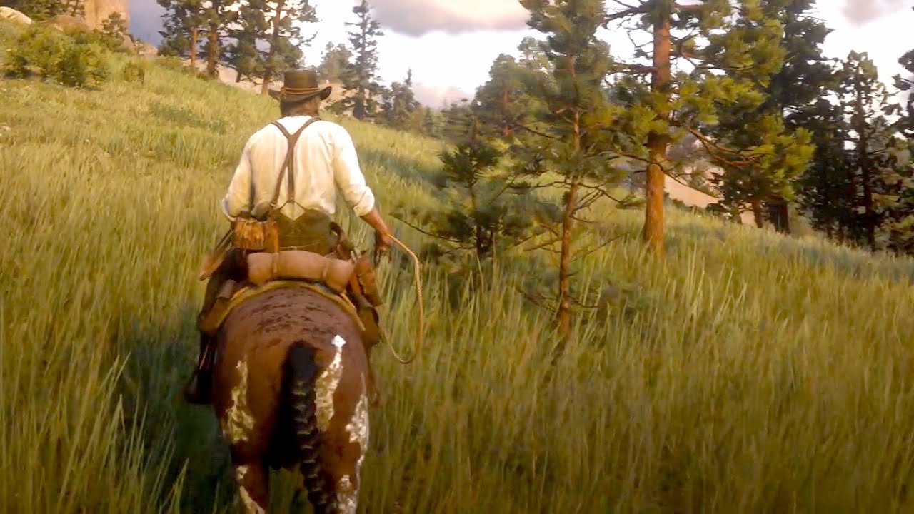 COMO USAR EL LAZO EN RED DEAD REDEMPTION 2 🟢 - YouTube