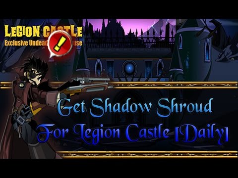 =AQW= How to get Shadow Shroud For Legion Castle [Daily] - YouTube