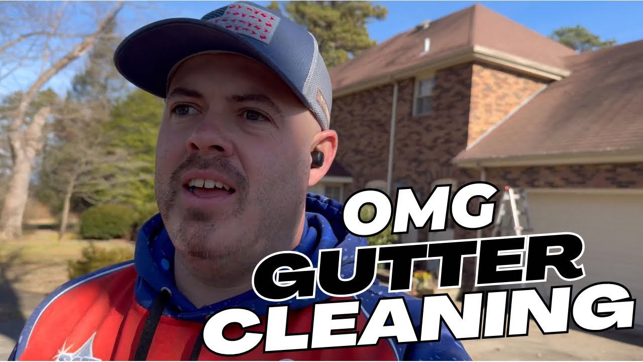 What Did I Get Myself Into | Gutter Cleaning Nightmare - YouTube