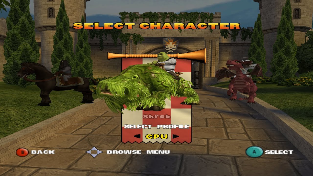 Shrek Smash n' Crash Racing - Shrek AI Time Trials (Conventional ...