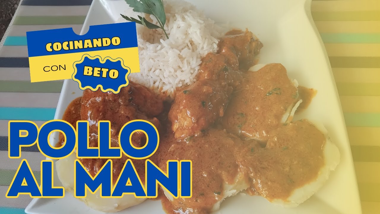 Delicioso Pollo al Maní | Receta Peruana | Cocinando con Beto - YouTube