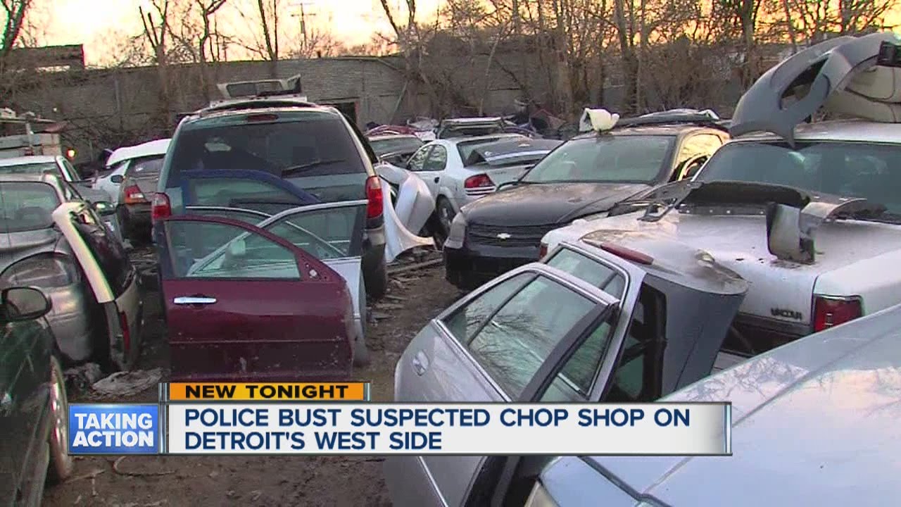 Police Bust Suspected Chop Shop Youtube