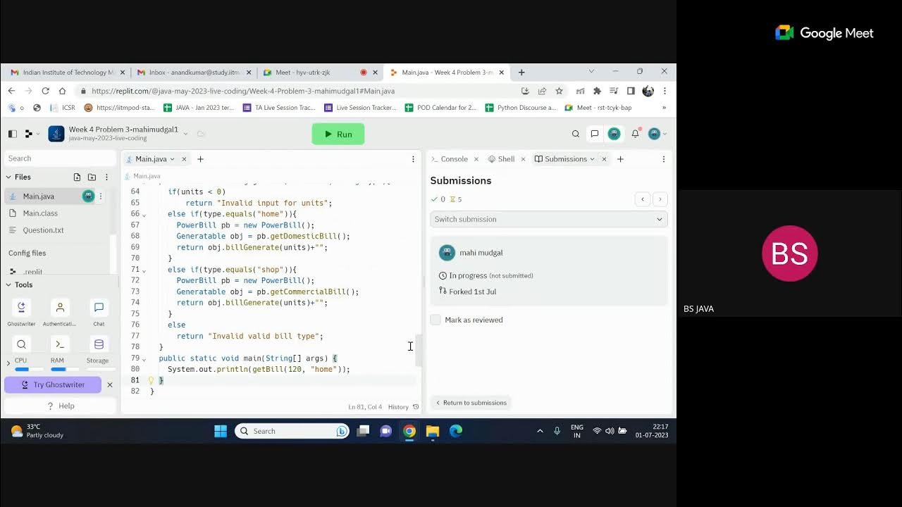 Week 4 Live Coding - YouTube