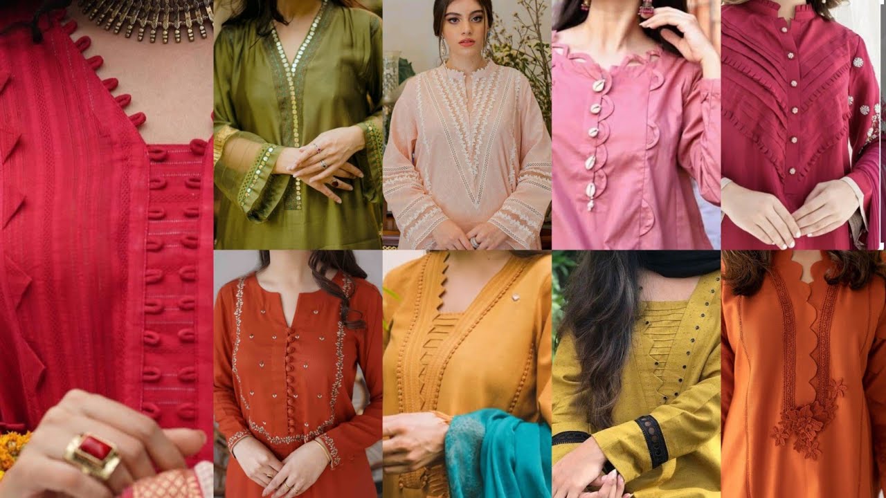 Trending and stylish 40+Neck designs😻/ Latest neck designs💗/Best 2024 ...