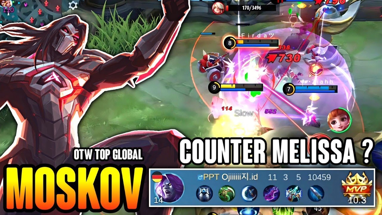 MOSKOV COUNTER MELISSA ? MOSKOV NGGAK ADA MATINYA ADIK ADIK - #MOSKOV ...