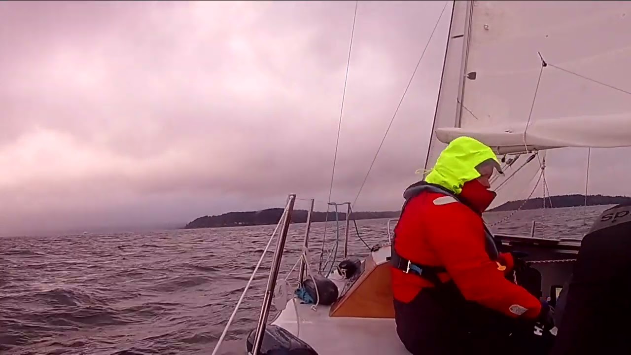 Sailing My Didi 23 In 20 Knots Of Wind YouTube Sailing My Didi 23 In 20 Knots Of Wind YouTube
