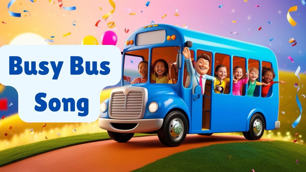 Busy Bus: A Fun Ride with Music and Wheels! - YouTube