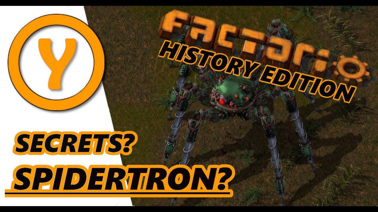 Spidertron - History Edition - Easter Eggs! - YouTube