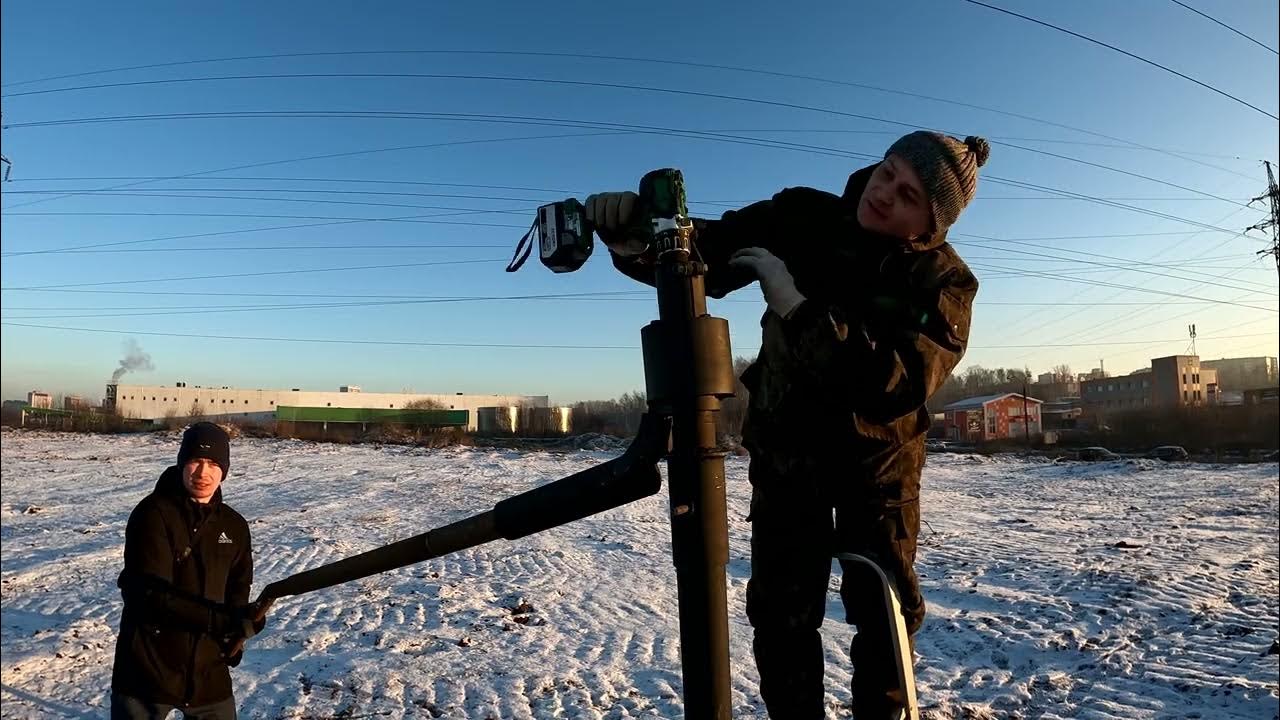 Сваекрут Шуруповёрт - Ямобур "Электро-Кабестан - 3" 2 кВт, 3.5 кNm ...