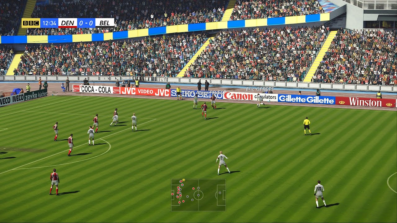 2K | PES 2021 Ultra CLASSIC DENMARK VS BELGIUM - YouTube