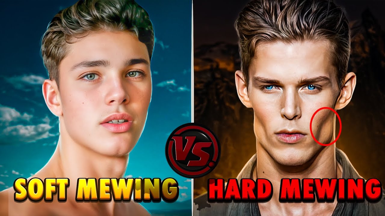 SOFT MEWING vs HARD MEWING - YouTube
