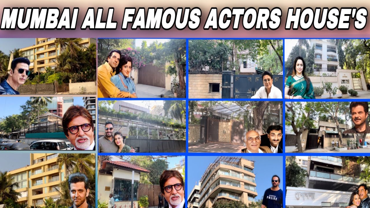 Mumbai All famous Actor's HOUSE'S in Juhu - YouTube