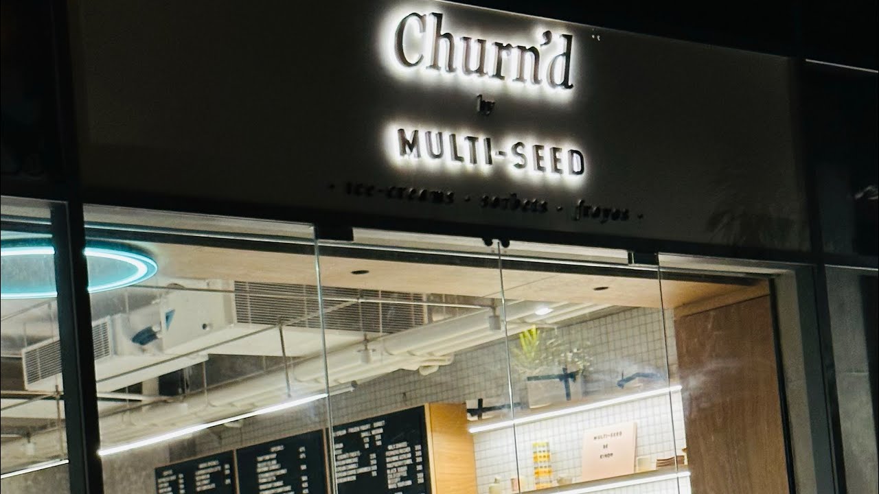Churn’d by Multi-seed cafe 🍽️ #surat #icecream #vegan #coffee - YouTube