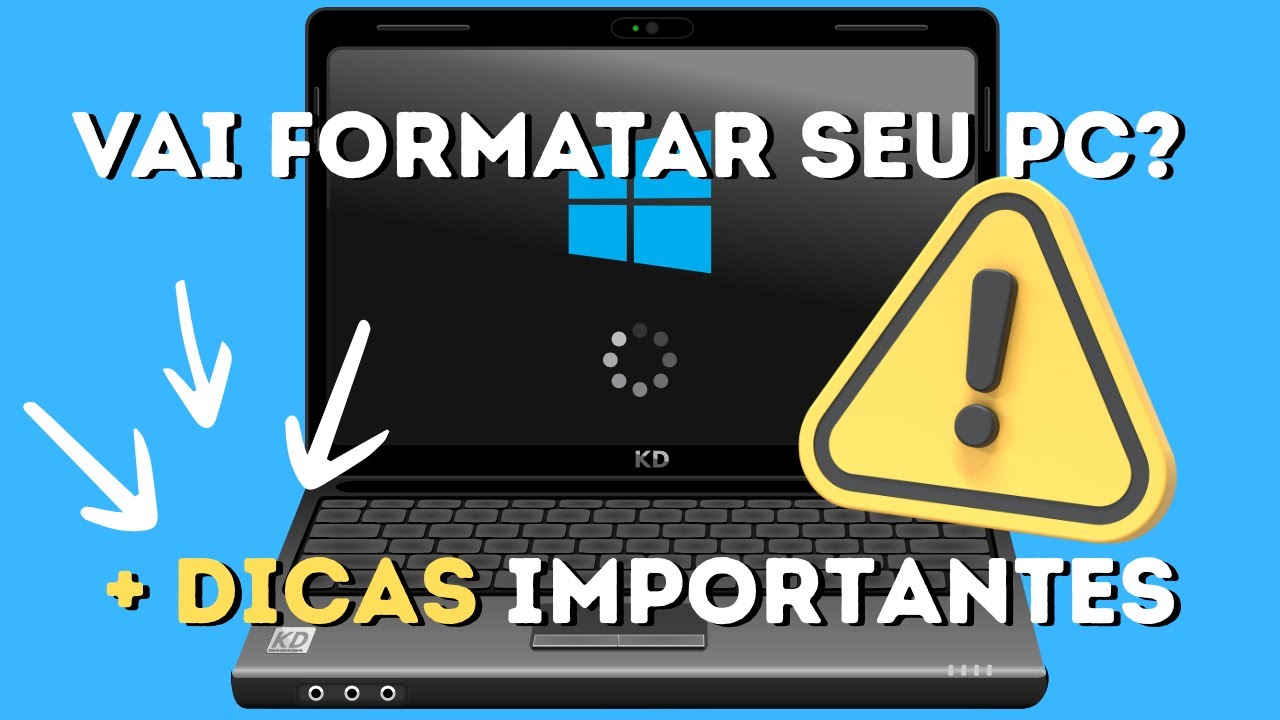 Como Formatar o PC, Passo a Passo DO JEITO CERTO ! - YouTube