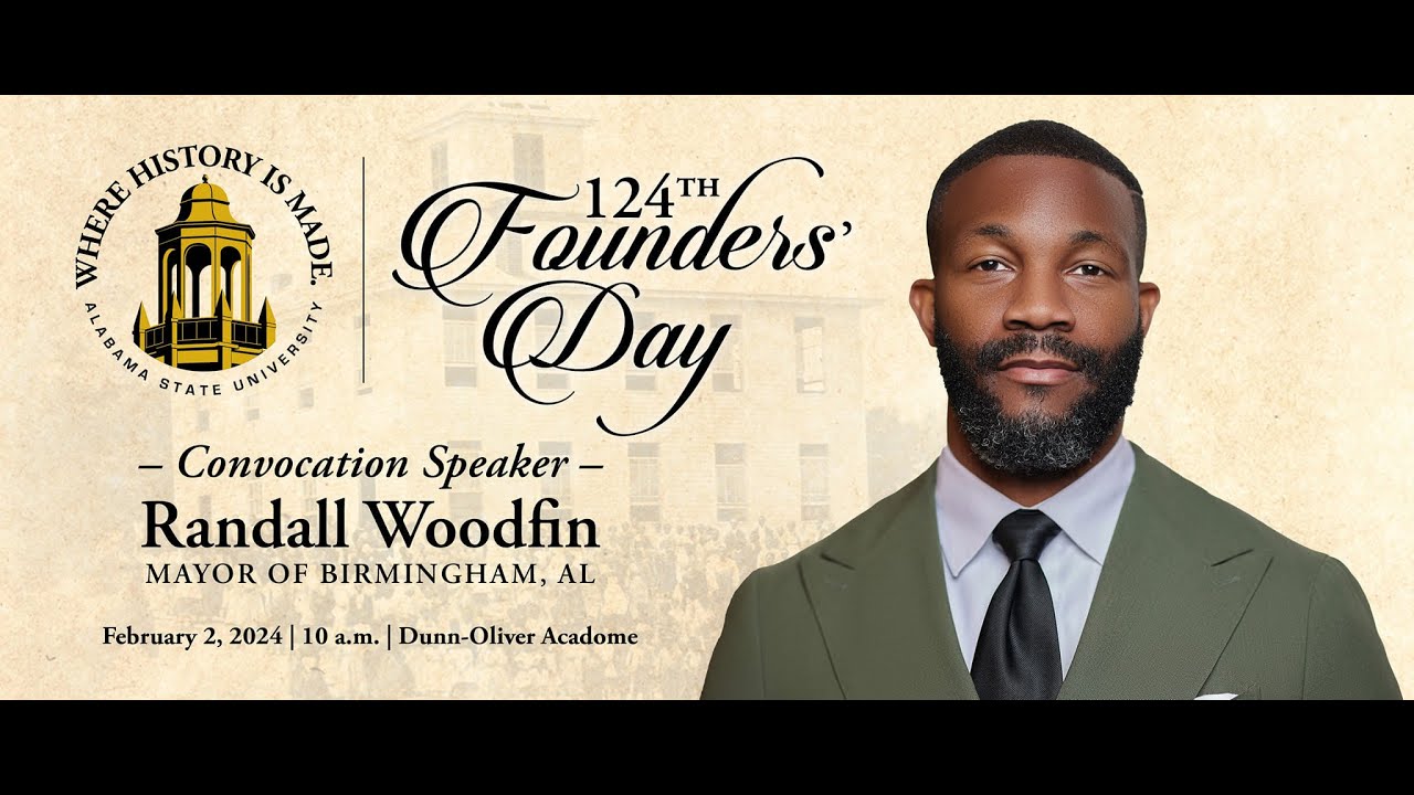 Alabama State University 124th Founders' Day Convocation - YouTube