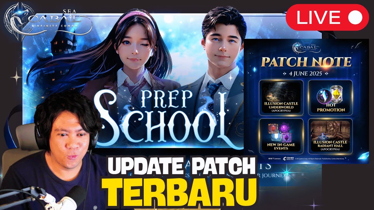 LIVE Let's Go Gacha Costume Baru Prep School - CABAL INFINITE COMBO SEA ...