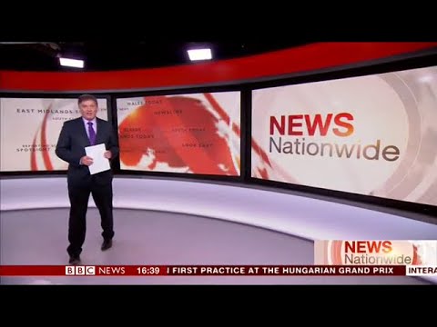 BBC Afternoon Live - News Nationwide - East Midlands and North West ...